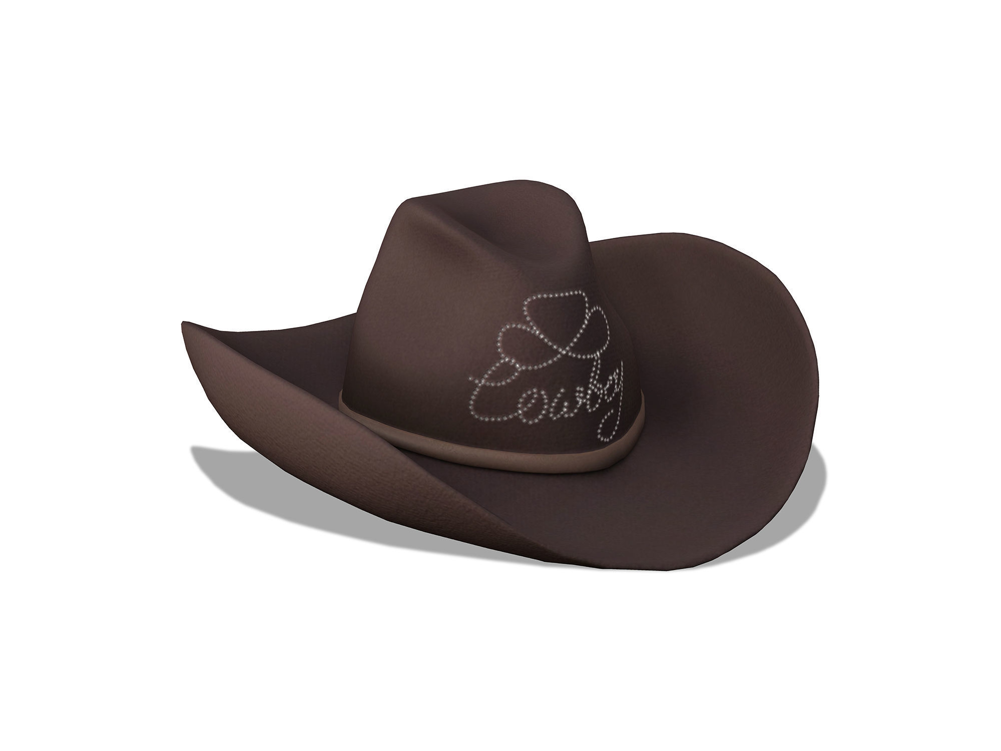 3D model Cowgirl Mini Dress Boot Hats Outfit VR / AR / low-poly | CGTrader