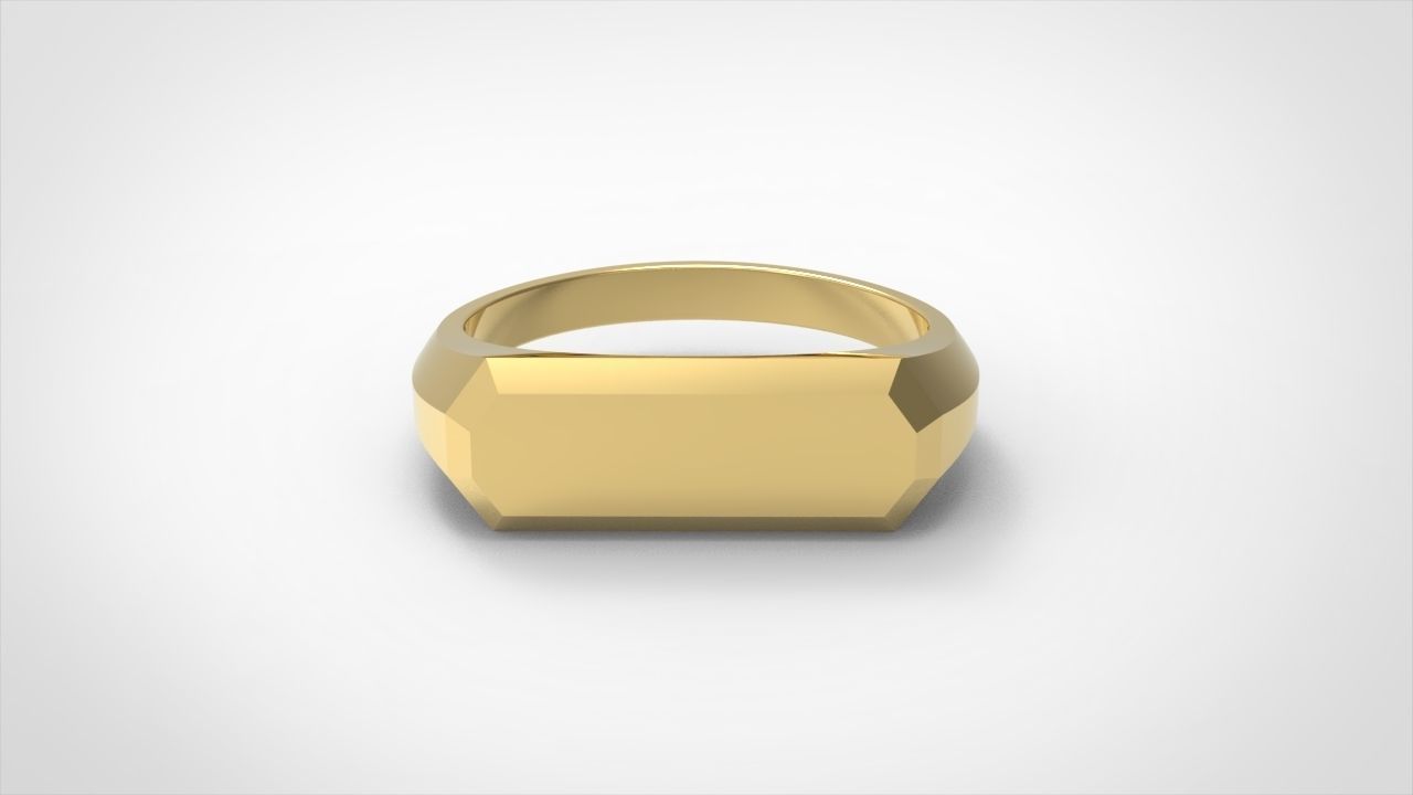 Signet ring Special 3D MODEL 3D model 3D printable | CGTrader