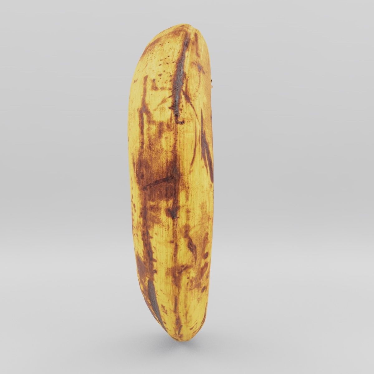 3D model ripe banana beginning to turn old and squashy - photoscan VR ...