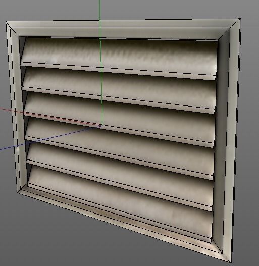 3D model Set of air vents VR / AR / low-poly | CGTrader