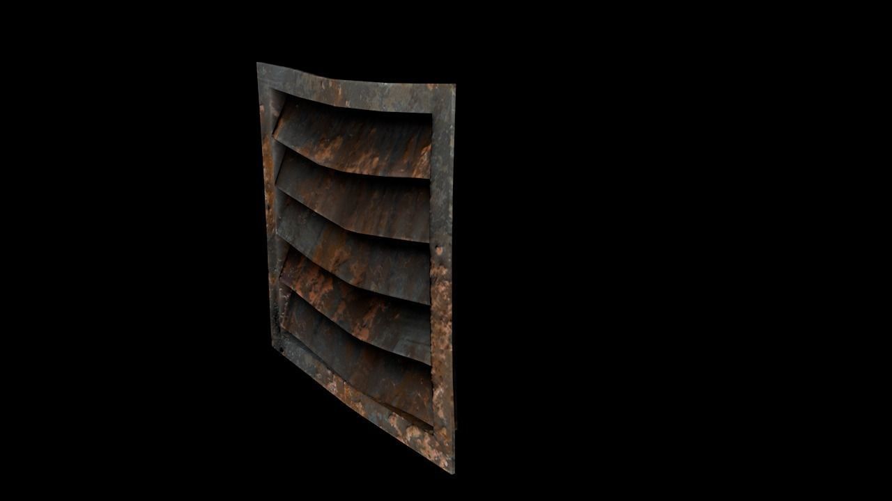 3D model Set of air vents VR / AR / low-poly | CGTrader