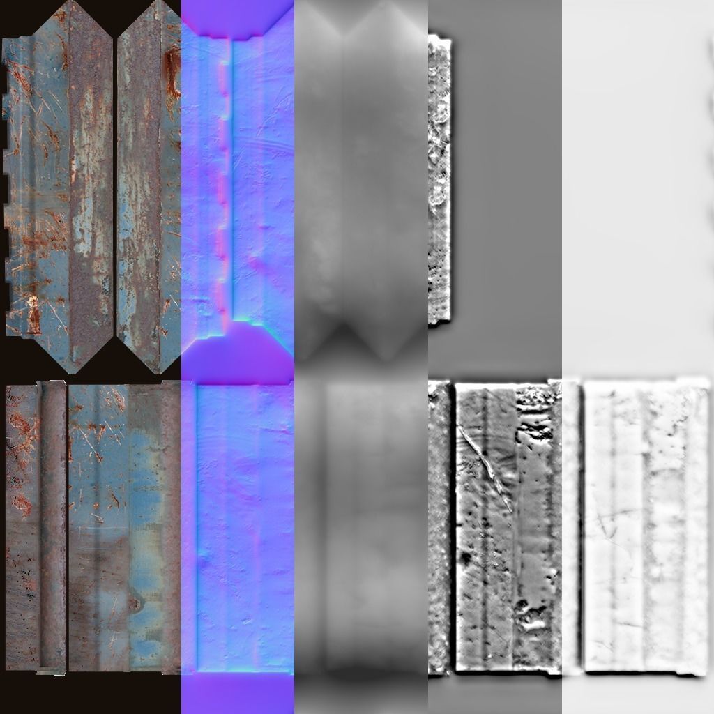 3D model Set of air vents VR / AR / low-poly | CGTrader