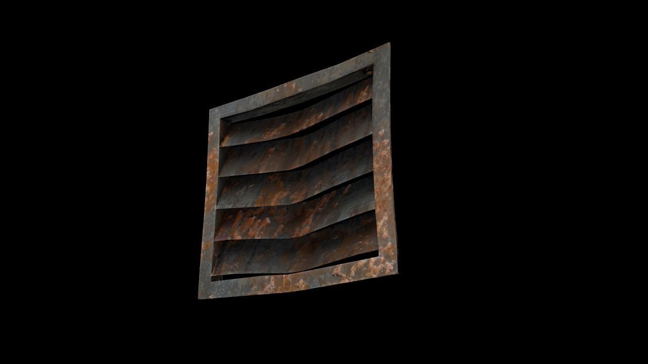 3D model Set of air vents VR / AR / low-poly | CGTrader