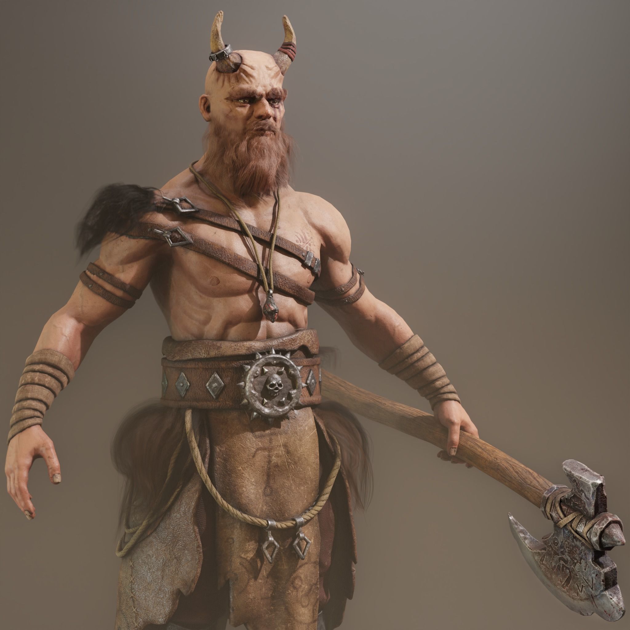 3D model Demonic Character VR / AR / low-poly | CGTrader