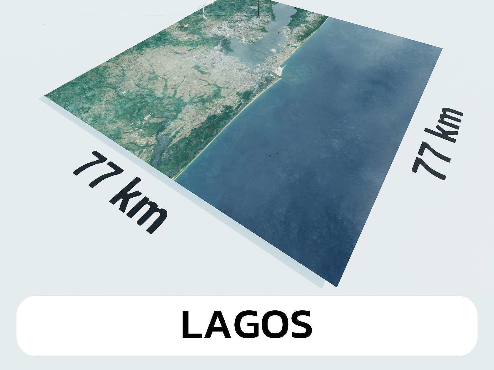 Lagos Nigeria City Landscape 3D Model 3D model | CGTrader