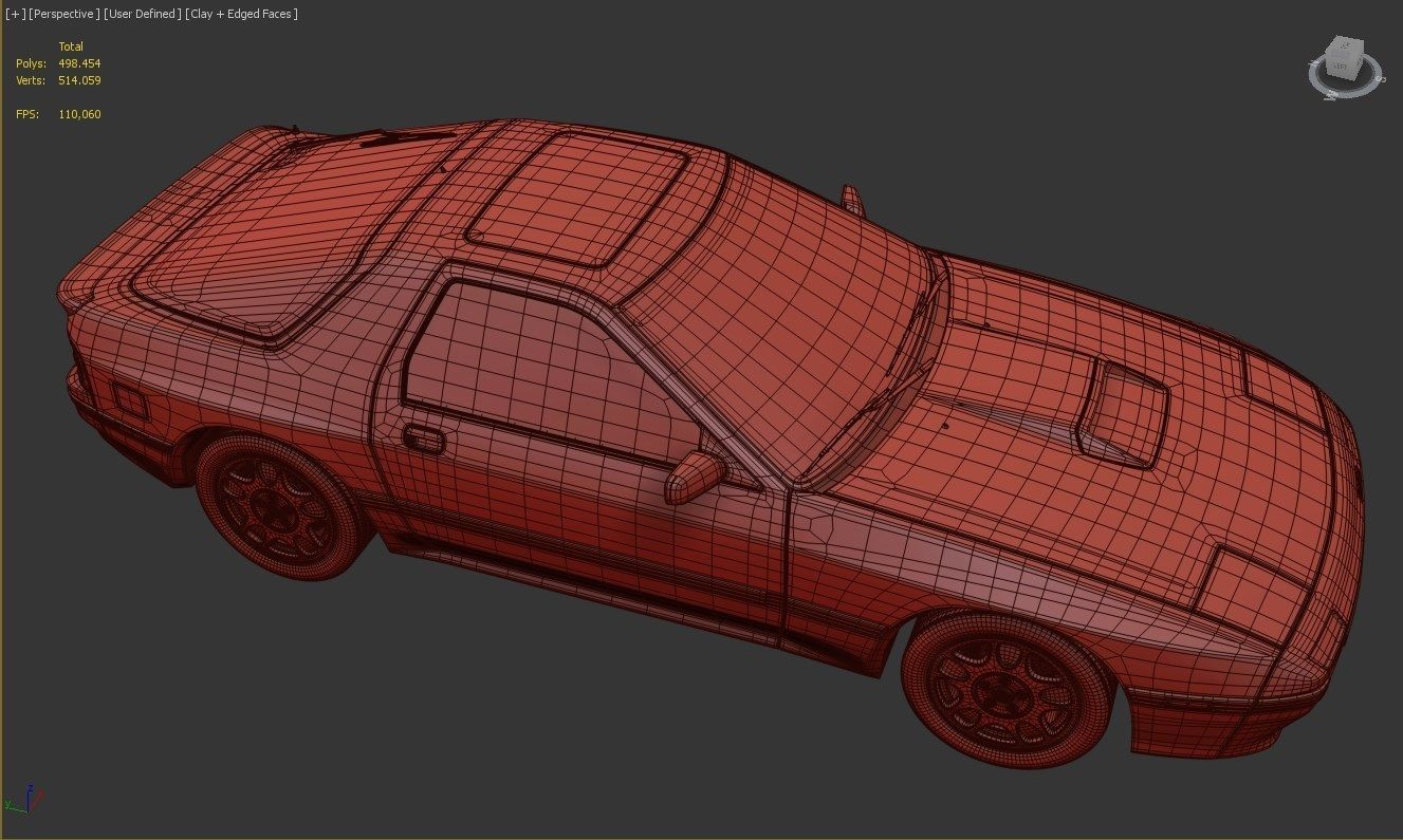Mazda RX-7 FC3S S4 3D model | CGTrader
