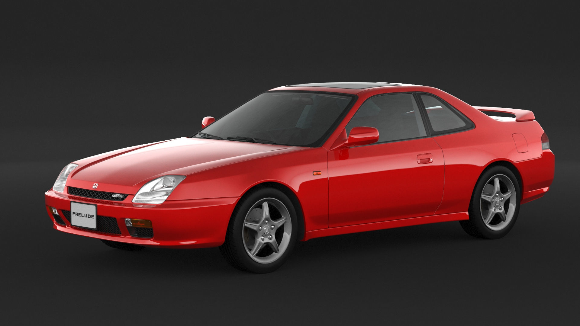 Honda Prelude 3D model | CGTrader
