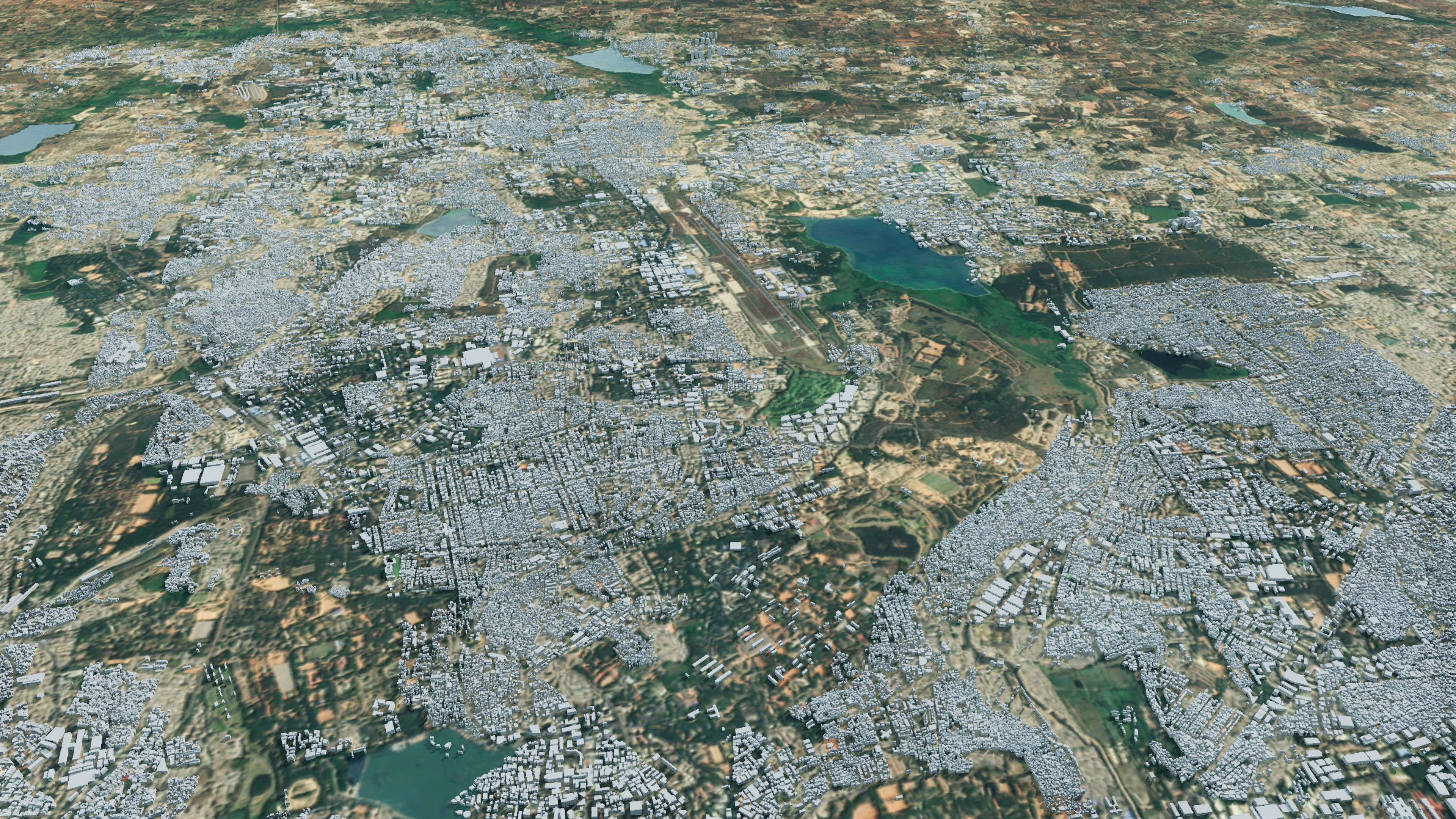 Bangalore India City Landscape 3D Model 3D model | CGTrader
