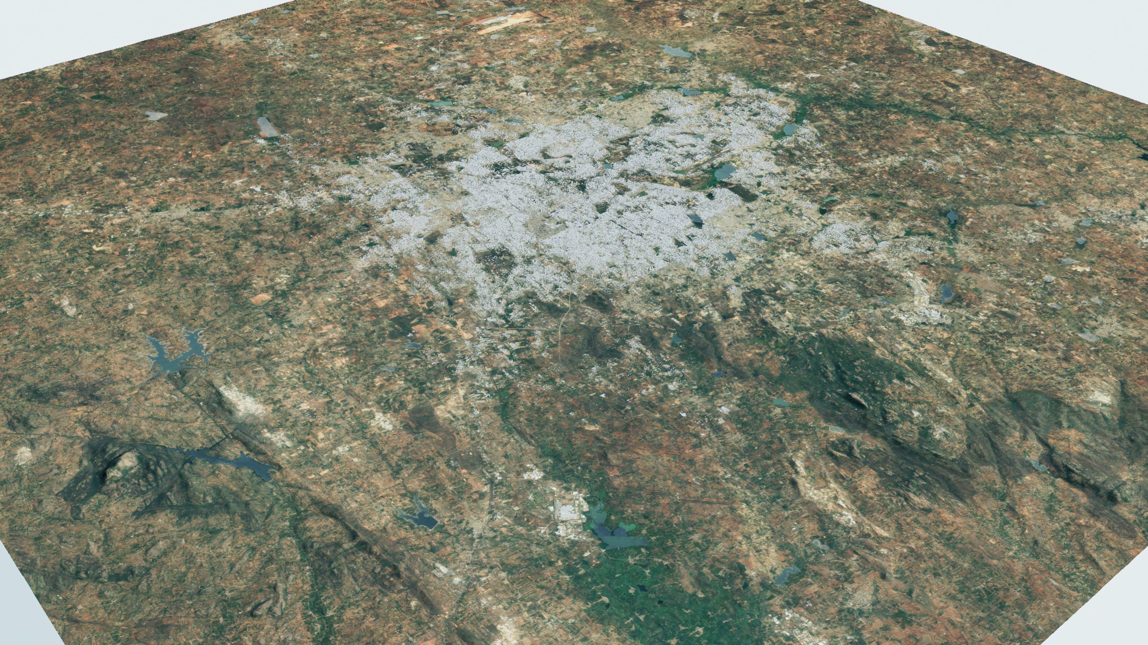 Bangalore India City Landscape 3D Model 3D model | CGTrader