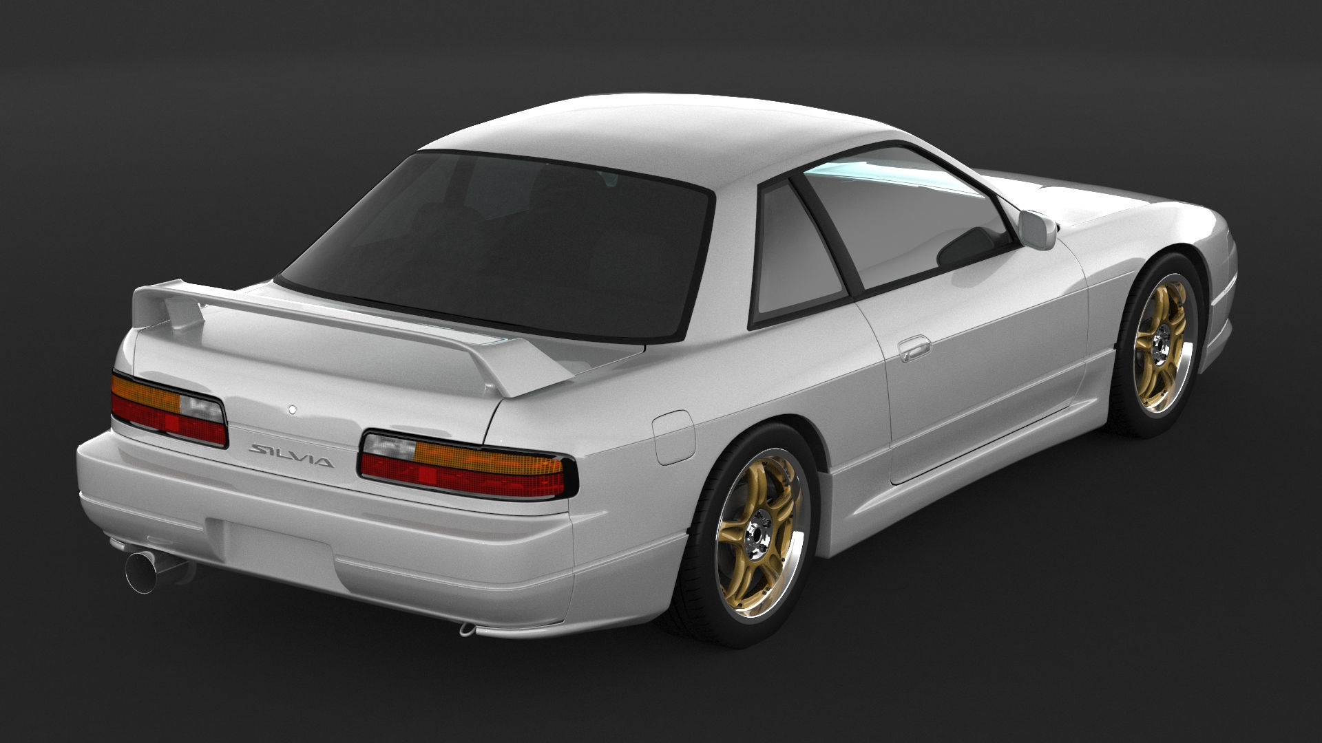 Nissan Silvia S13 Onevia 3D model | CGTrader