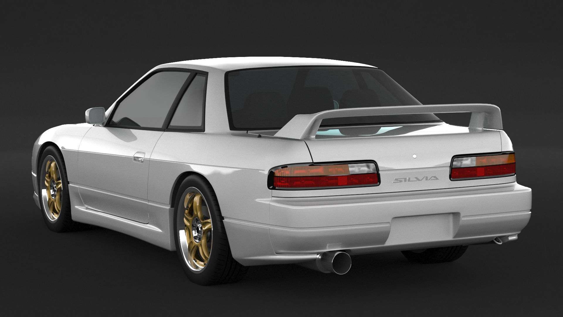Nissan Silvia S13 Onevia 3D model | CGTrader