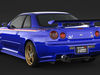 Nissan Skyline GT-R R34 S-Tune 3D model | CGTrader