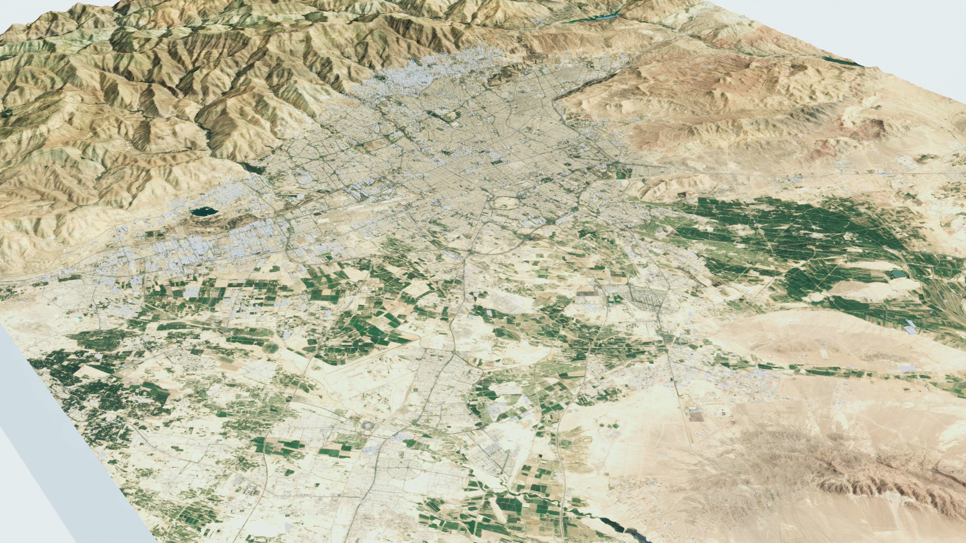 Tehran Iran City Landscape 3D Model 3D model | CGTrader