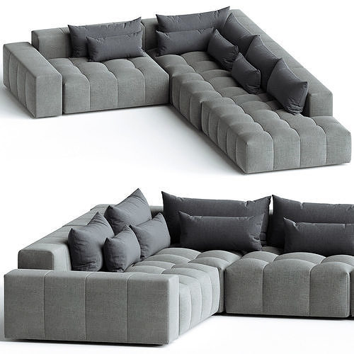 Bubble Soft 270x360cm modular sofa 3D model | CGTrader