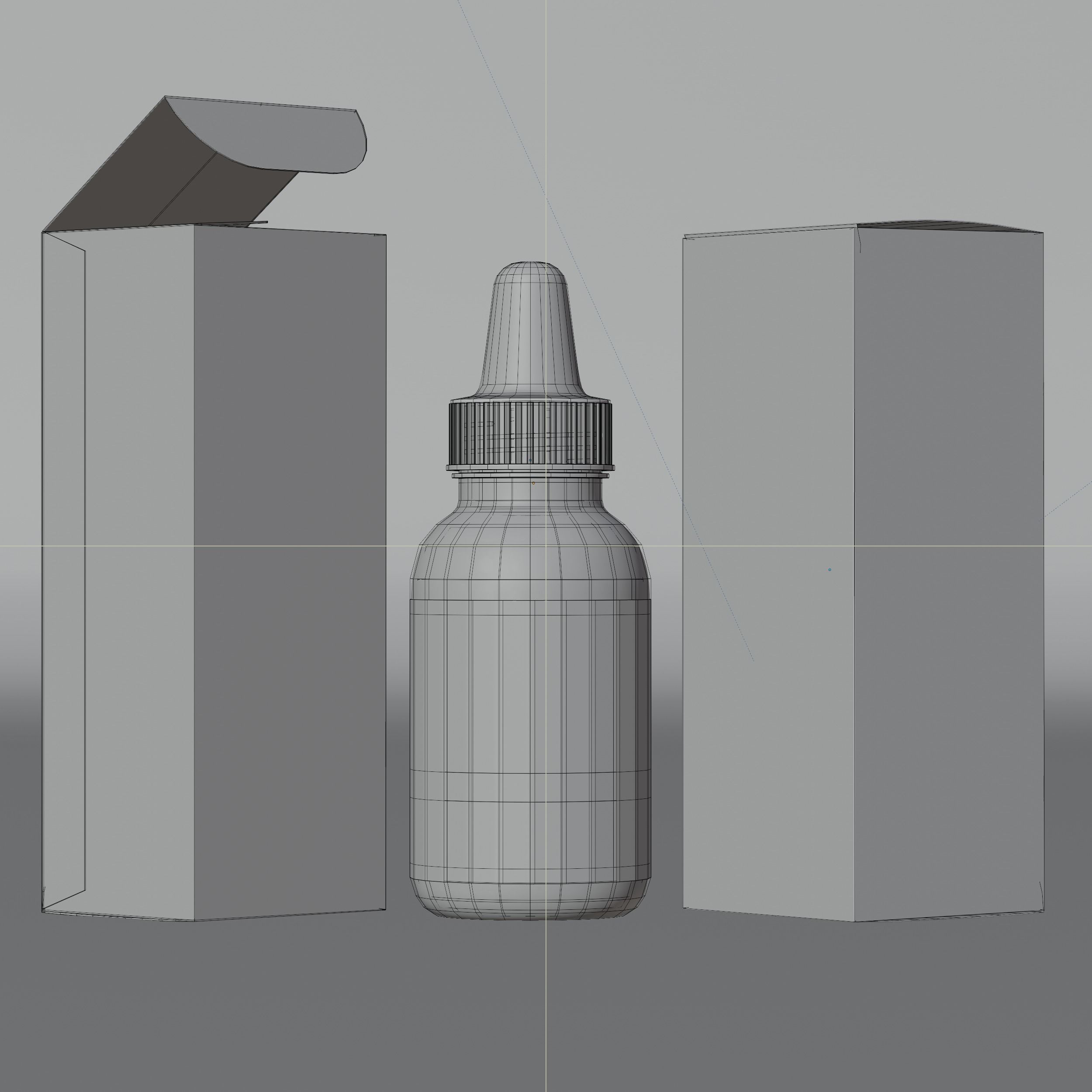 3D model Dropper Bottle Mockup 29 VR / AR / low-poly | CGTrader