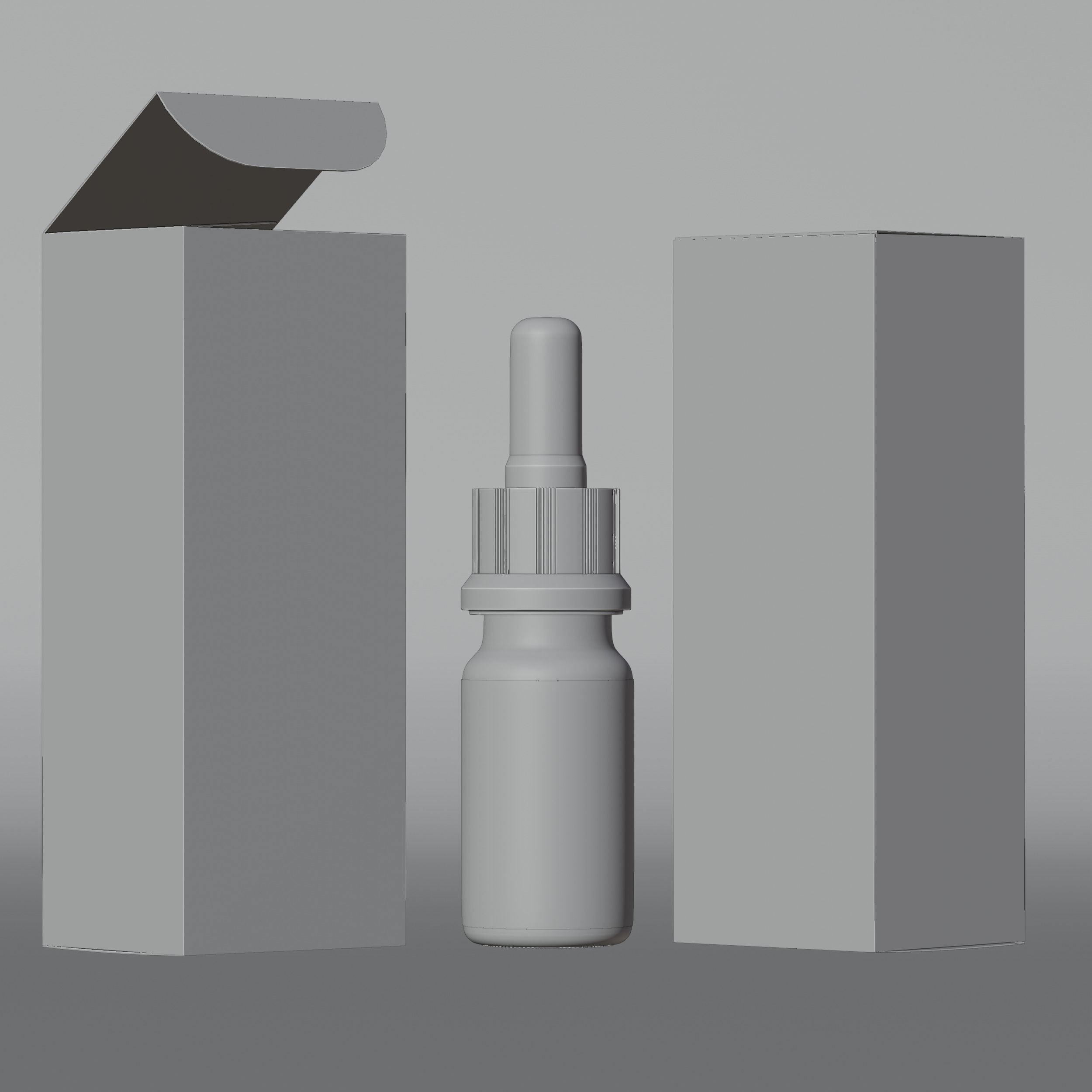 3D model Dropper Bottle Mockup 26 VR / AR / low-poly | CGTrader