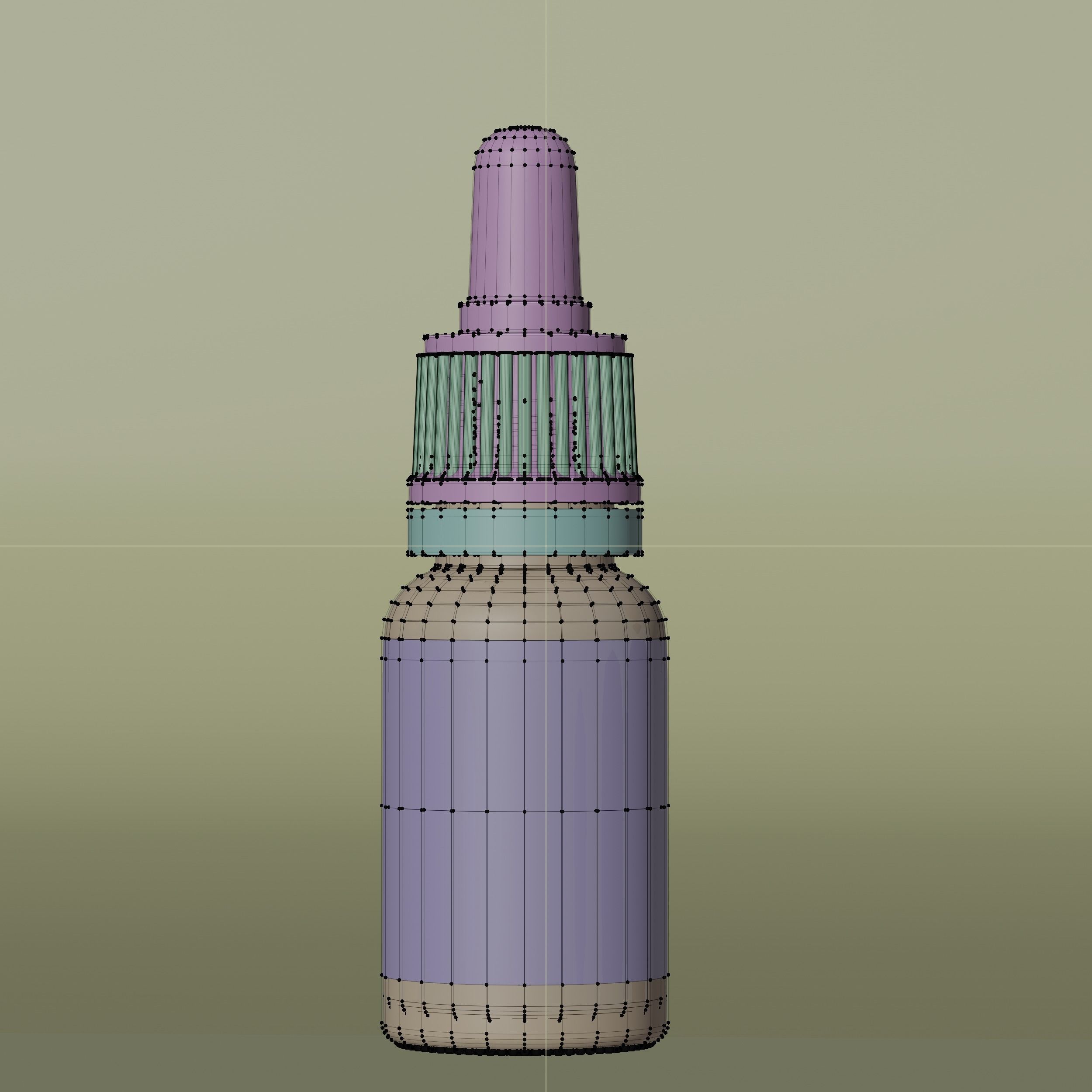 3D model Dropper Bottle Mockup 14 VR / AR / low-poly | CGTrader
