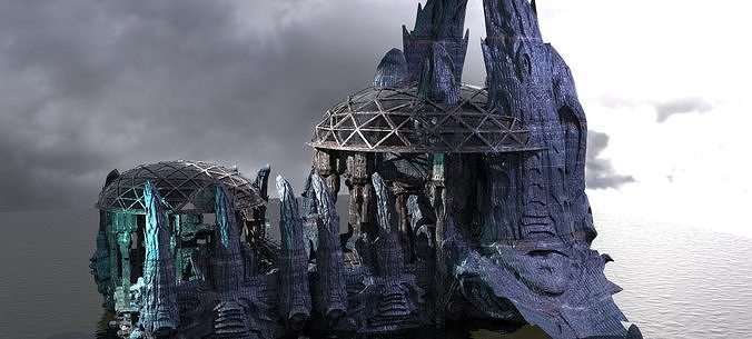 Wraith Hive Monarch Claw Dome Kitbash 1 3D model | CGTrader