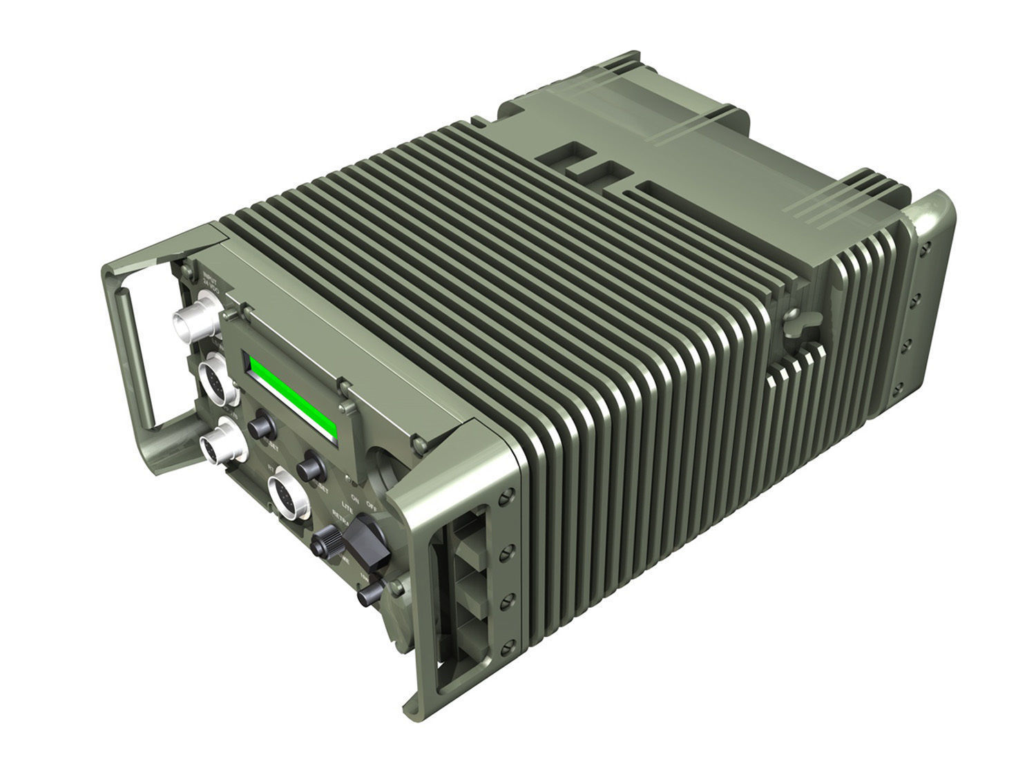 UHF Military data radio 3D model | CGTrader