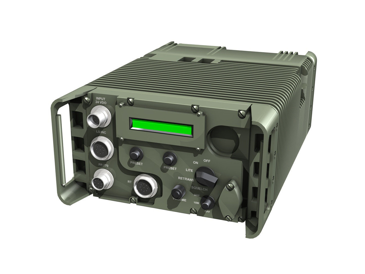 UHF Military data radio 3D model | CGTrader