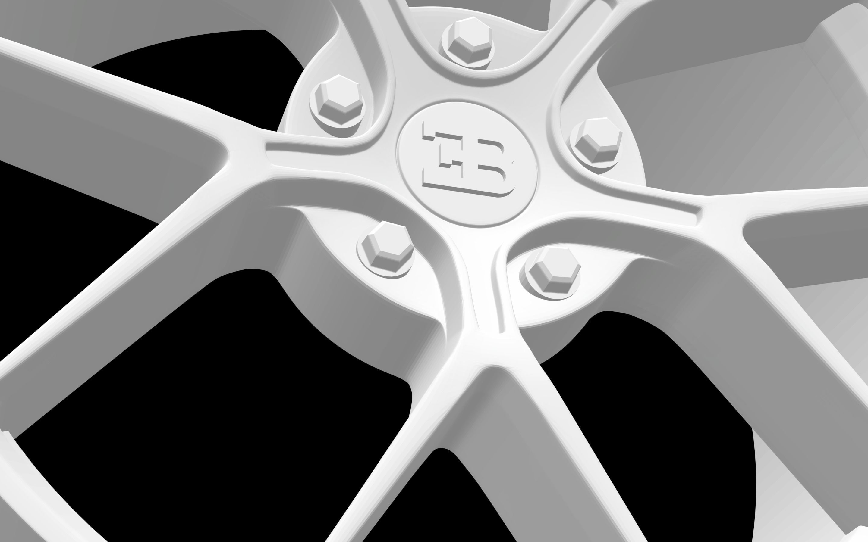 Bugatti Veyron oem scalable and printable rims 3D model 3D printable ...