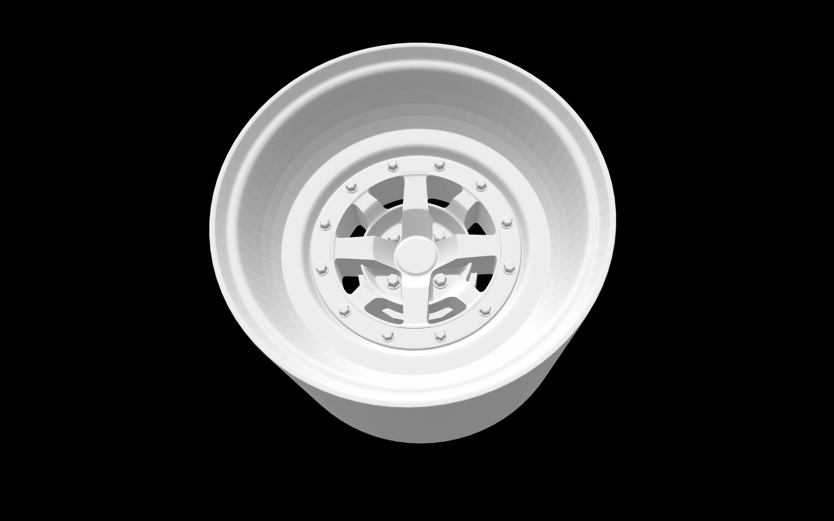 Gotti 5T scalable and printable rims 3D model 3D printable | CGTrader