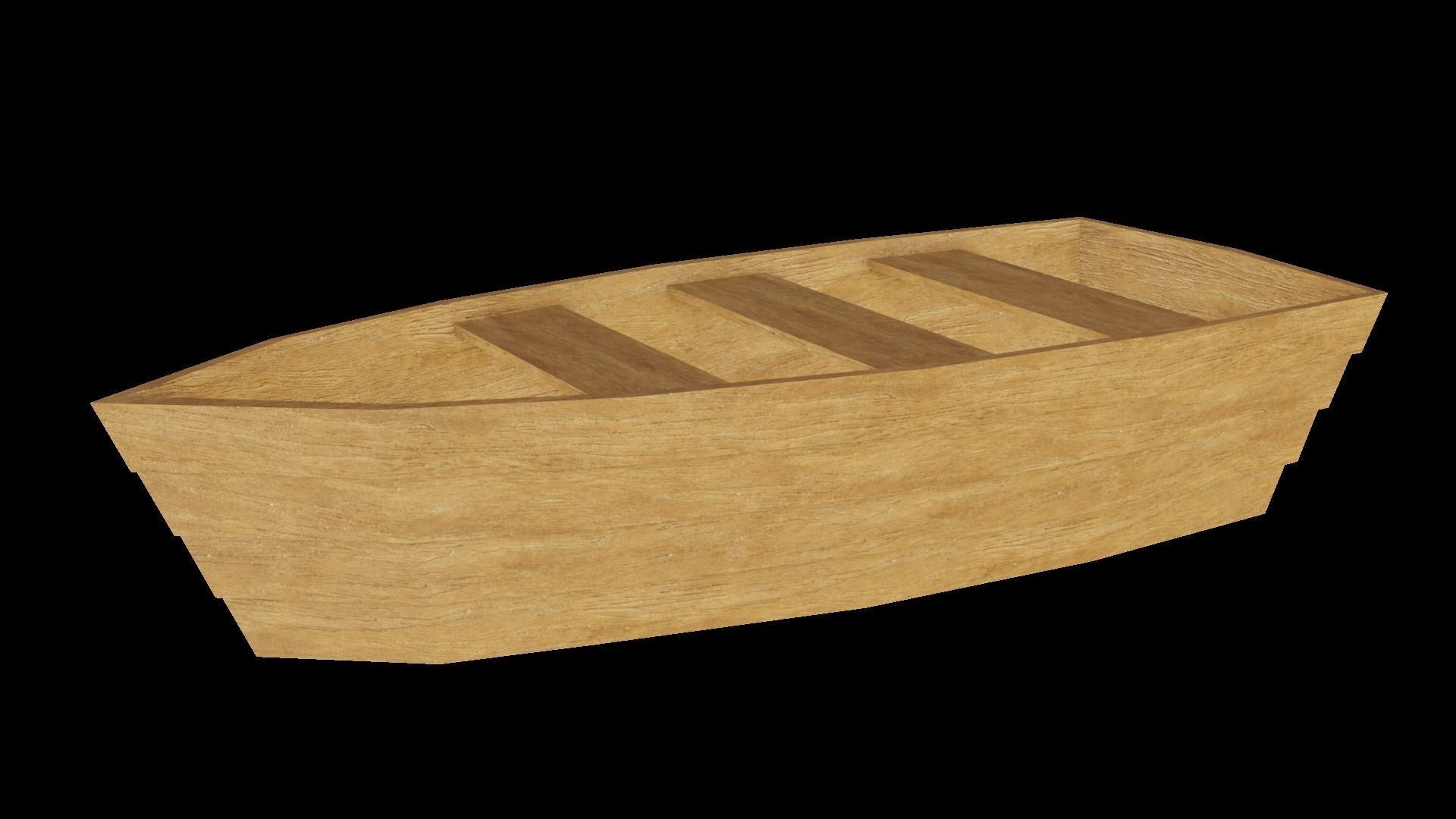 A simple boat free 3D model | CGTrader