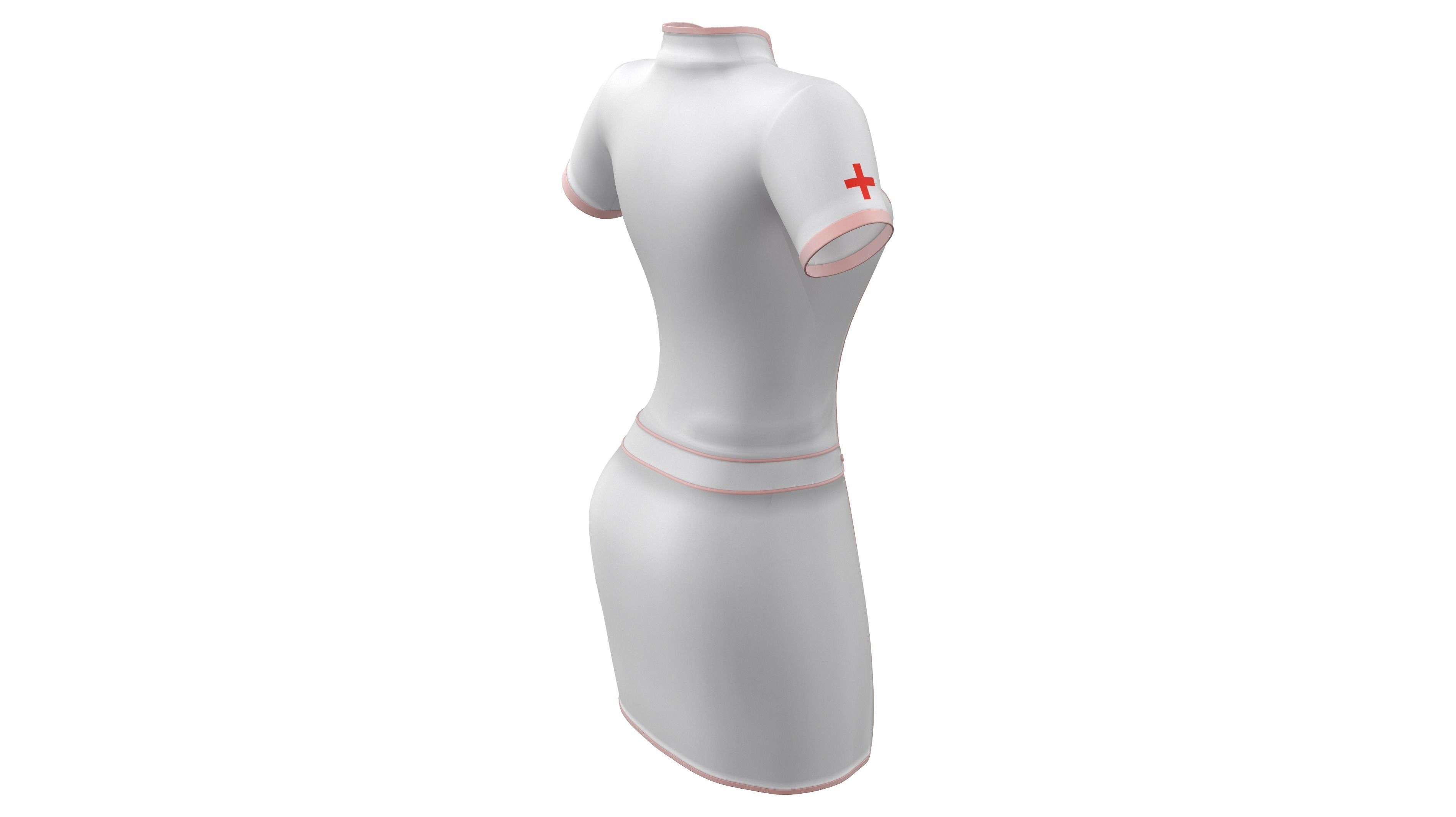 3D model Mini Nurse Uniform VR / AR / low-poly | CGTrader