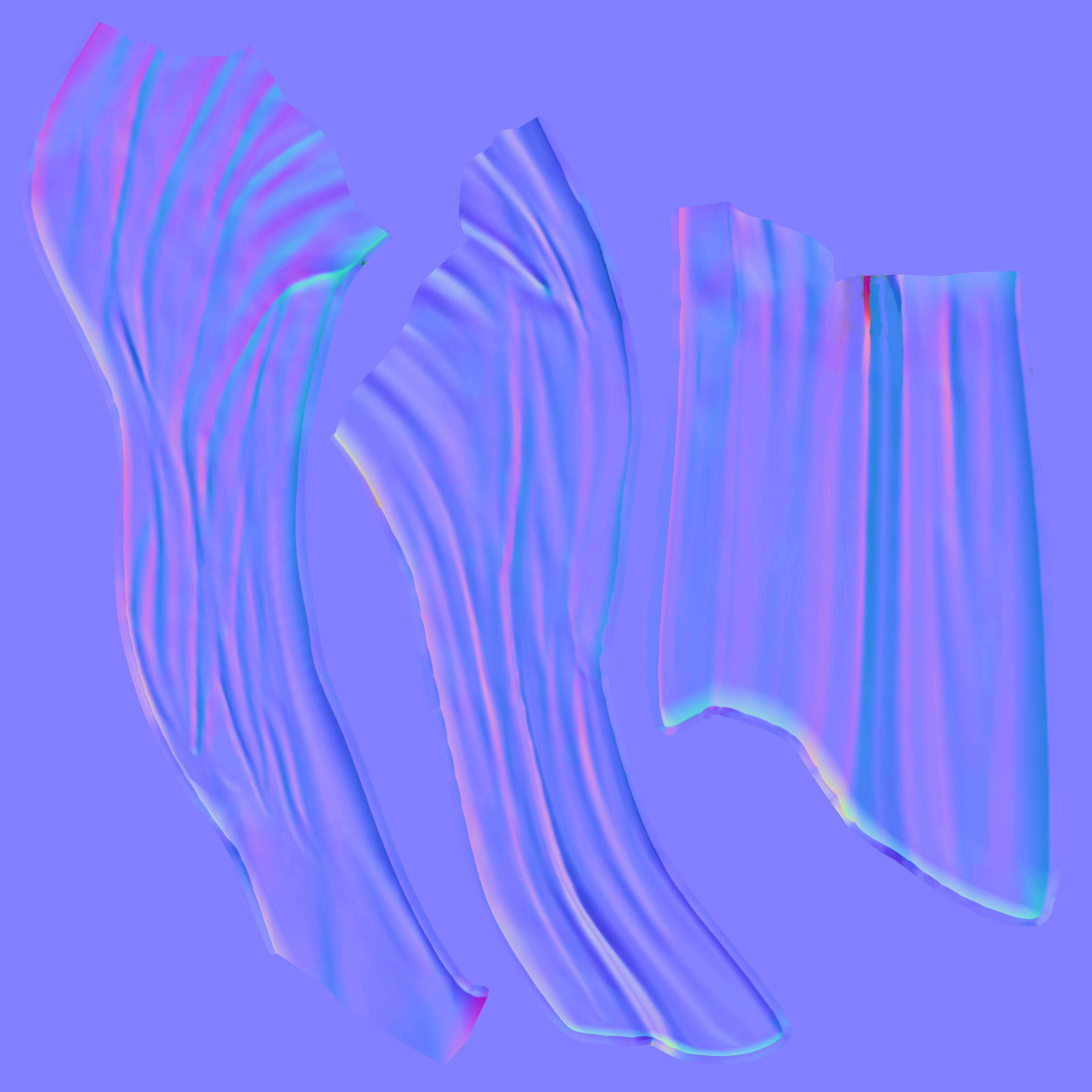 3D model Wrapped Around Neck Shawl VR / AR / low-poly | CGTrader