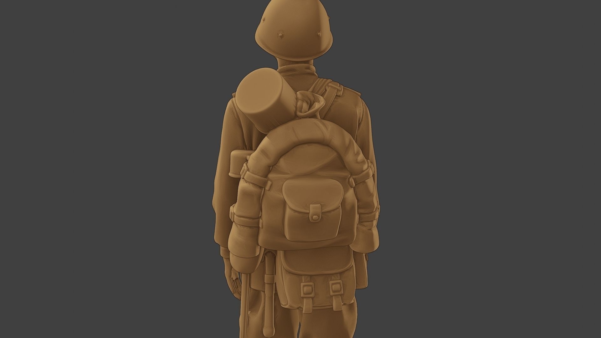 Russian soldier ww2 R1 000 free 3D model 3D printable | CGTrader