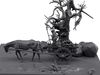 Apocalypse dead tree 3D model 3D printable | CGTrader