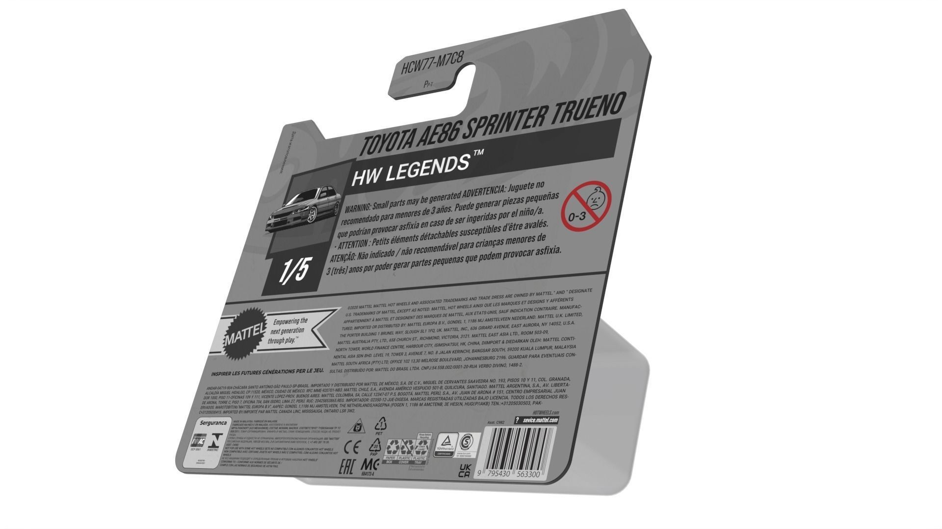 3D model Hot Wheels Small package VR / AR / low-poly | CGTrader