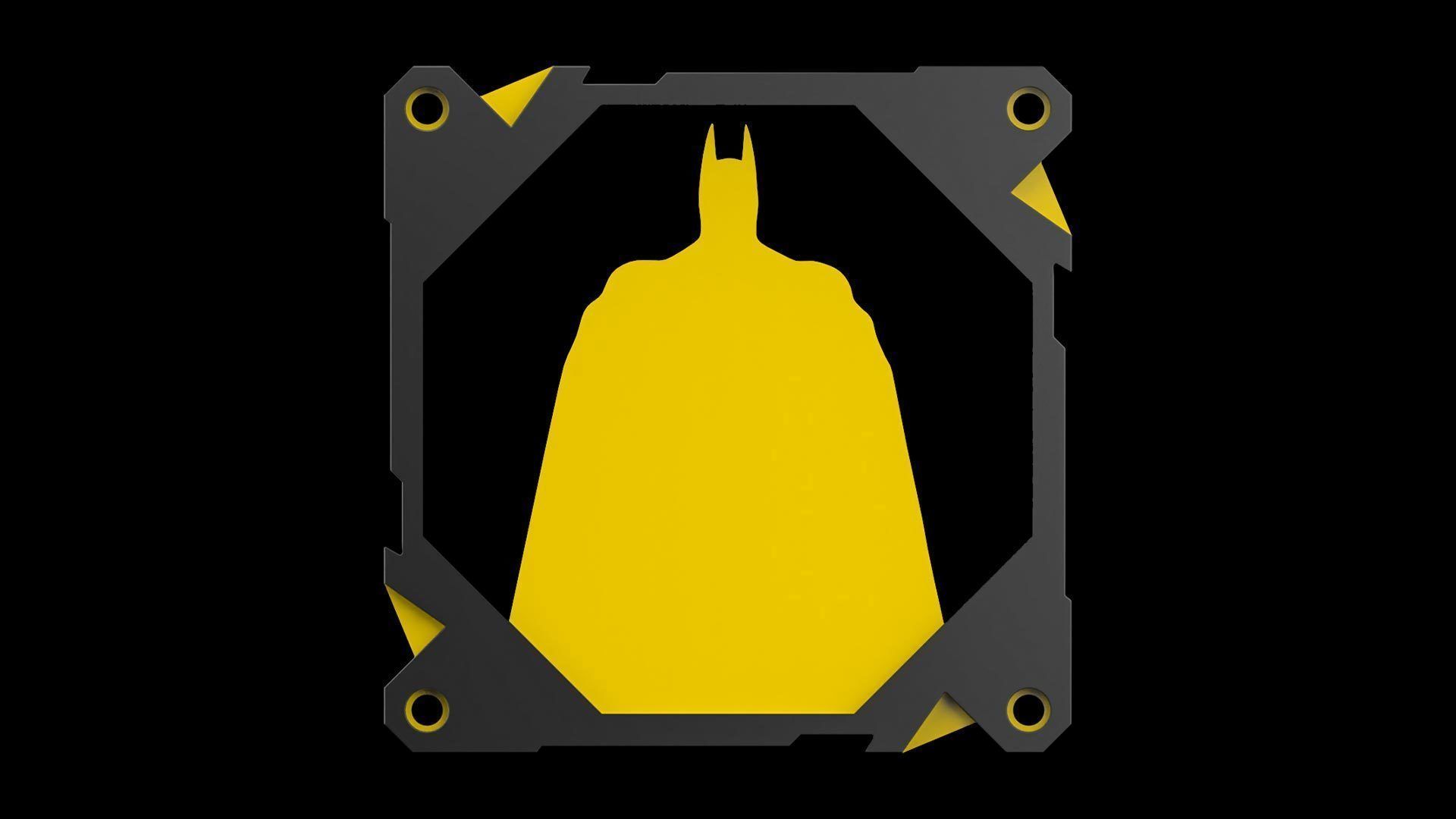 Fan Grill - Cyber series - Batman 3D model 3D printable | CGTrader