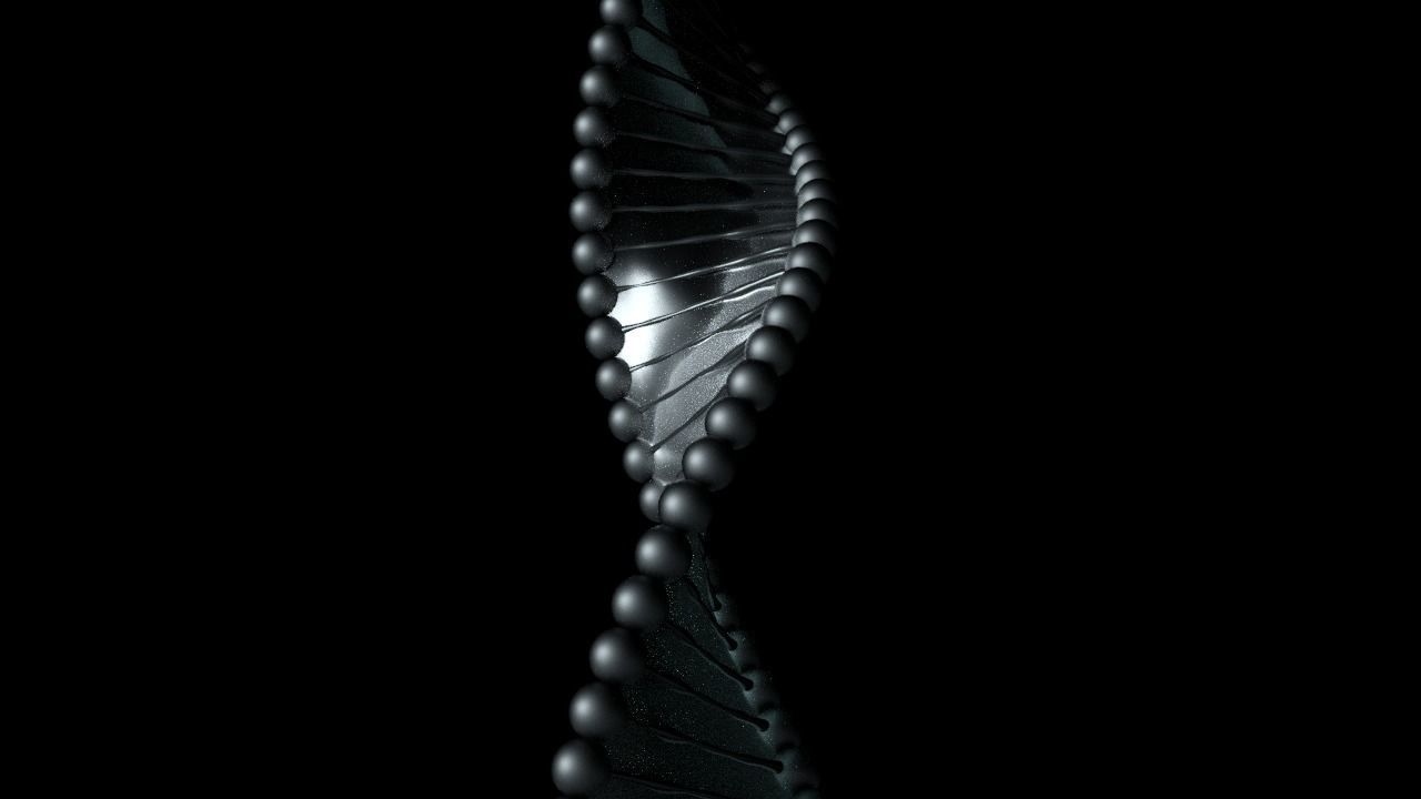 DNK-3 dna strand free 3D model | CGTrader