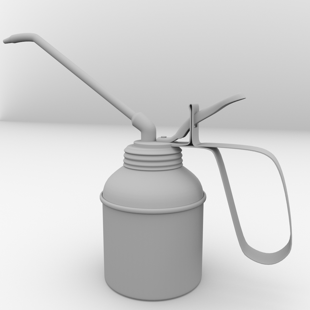 Oil Can 3D model | CGTrader