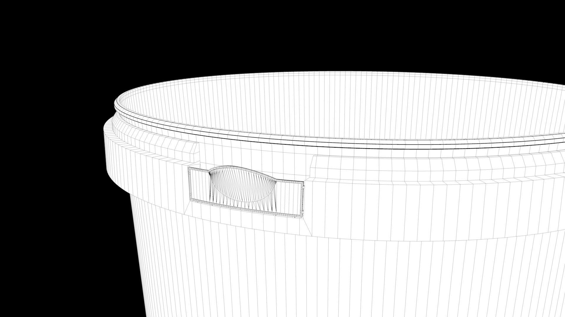 Plastic Paint Bucket PBR 3D Model 2K Textures 3D model | CGTrader