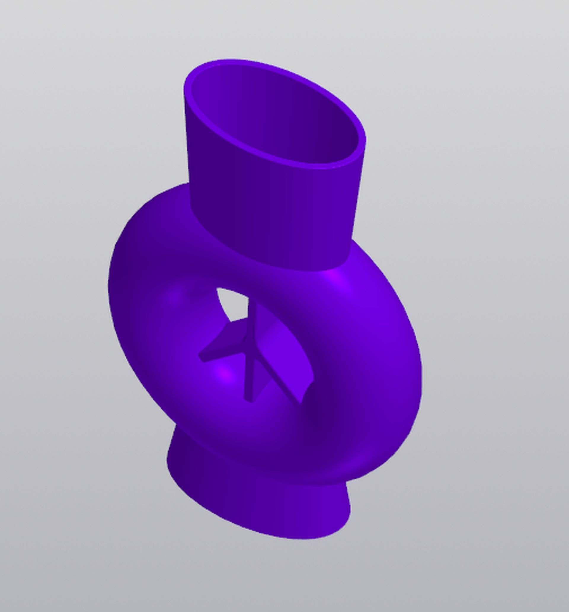 Bubble vase with peace sign 3D model 3D printable | CGTrader