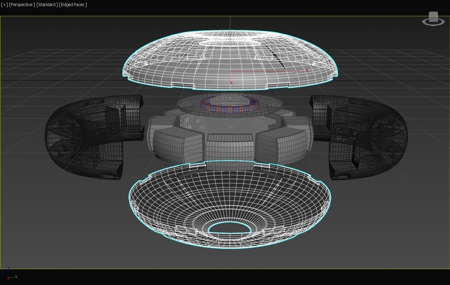 Venturi Vortex Generator - Linear and Radial Design - Concept 3D model ...