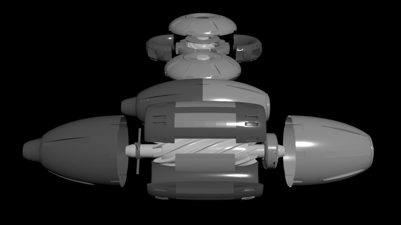 Venturi Vortex Generator - Linear and Radial Design - Concept 3D model ...