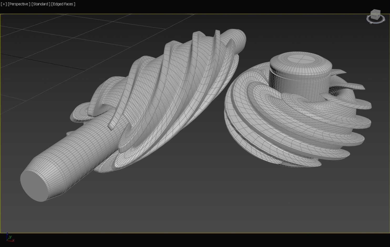Venturi Vortex Generator - Linear and Radial Design - Concept 3D model ...