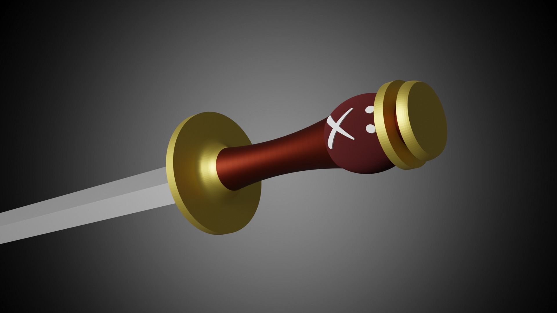 One Piece - Basil Hawkins Warabide sword 3D model 3D printable | CGTrader
