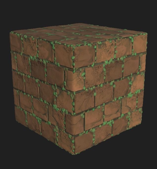 Stylized Brick 2- Procedural Generator Substance Material Texture | CGTrader