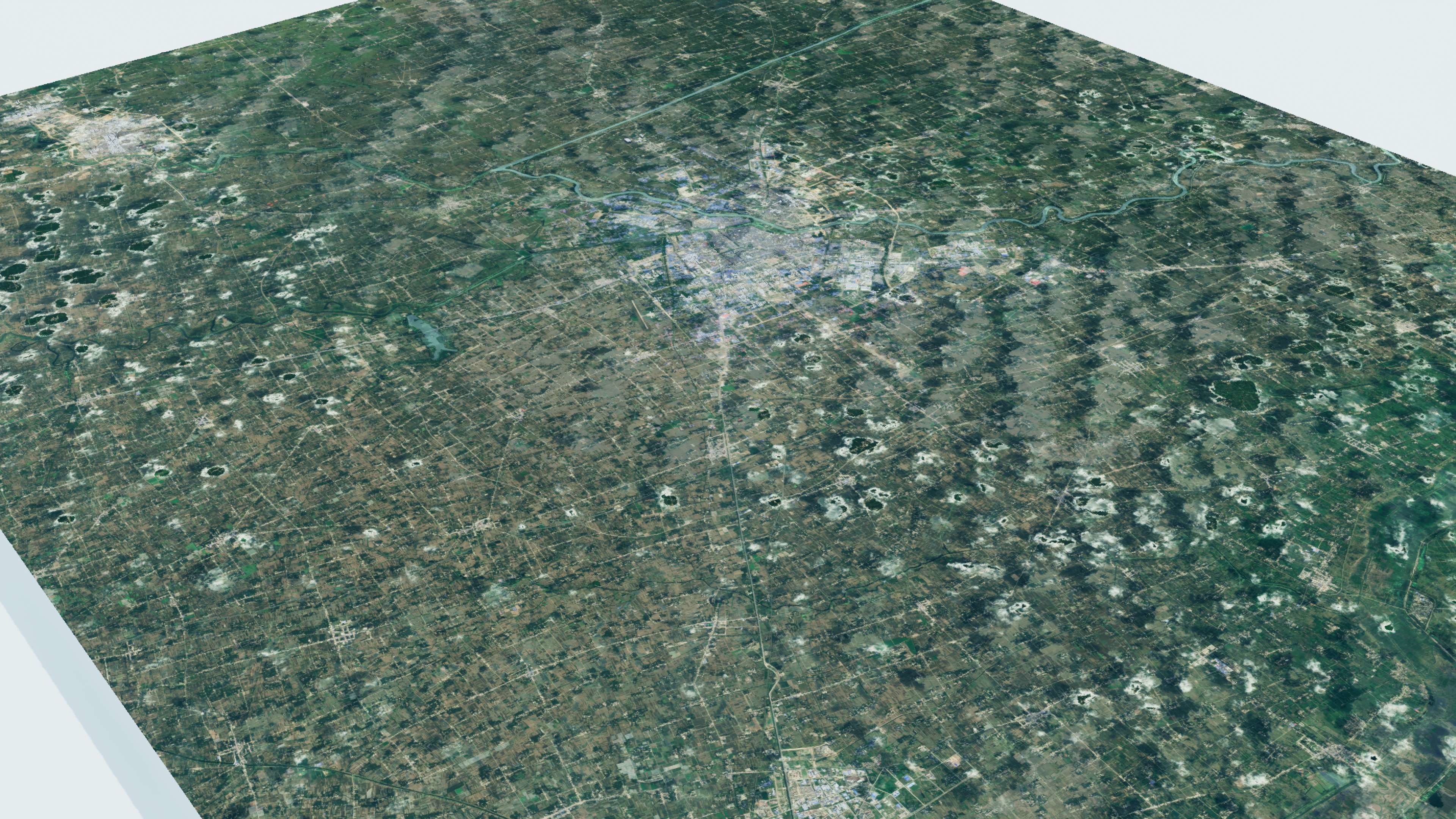 Fuyang China City Landscape 3D Model 3D model | CGTrader