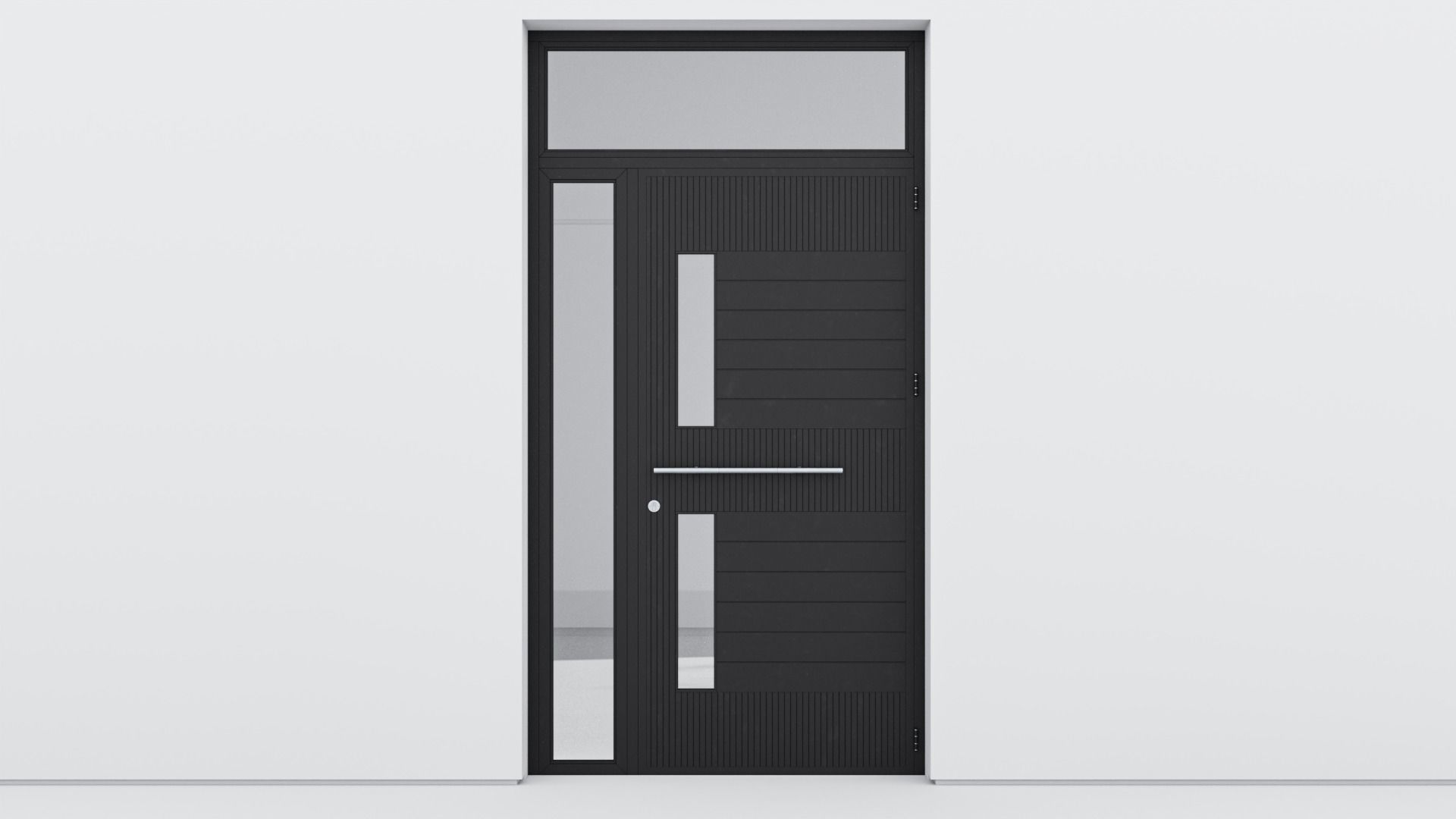 Aluminium door 191 3D model | CGTrader