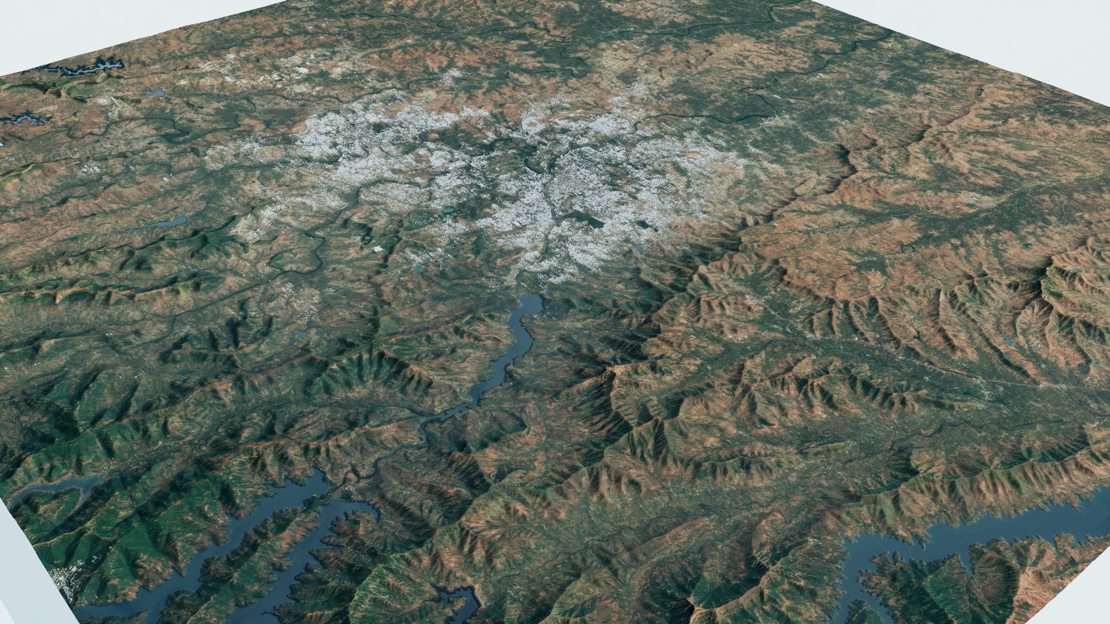 Pune India City Landscape 3D Model 3D model | CGTrader