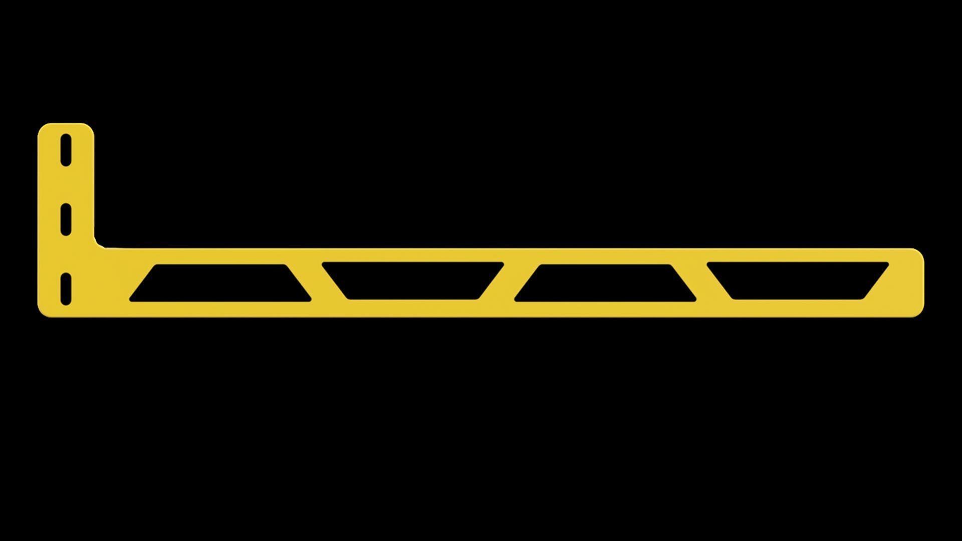 GPU Bracket - Simplex Series - Trapezoid 3D model 3D printable | CGTrader