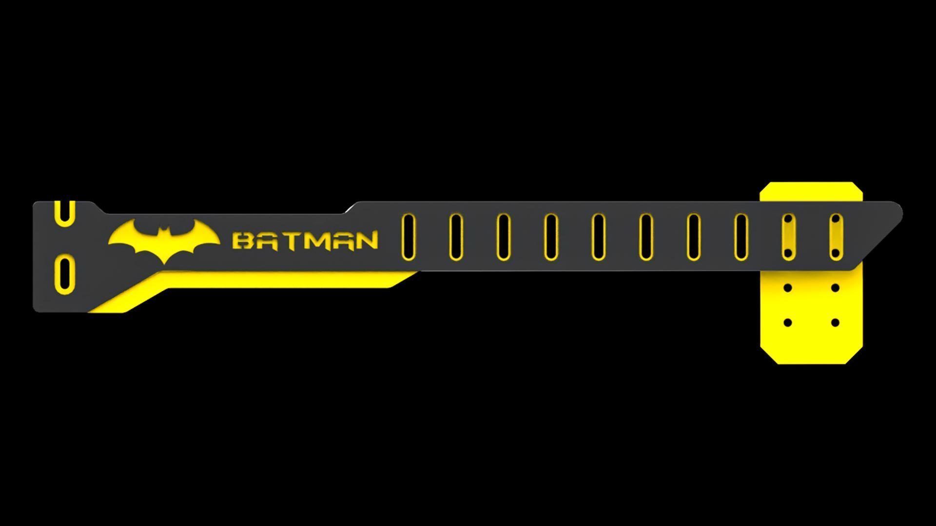 GPU Bracket - Stubborn Series - Batman 3D model 3D printable | CGTrader