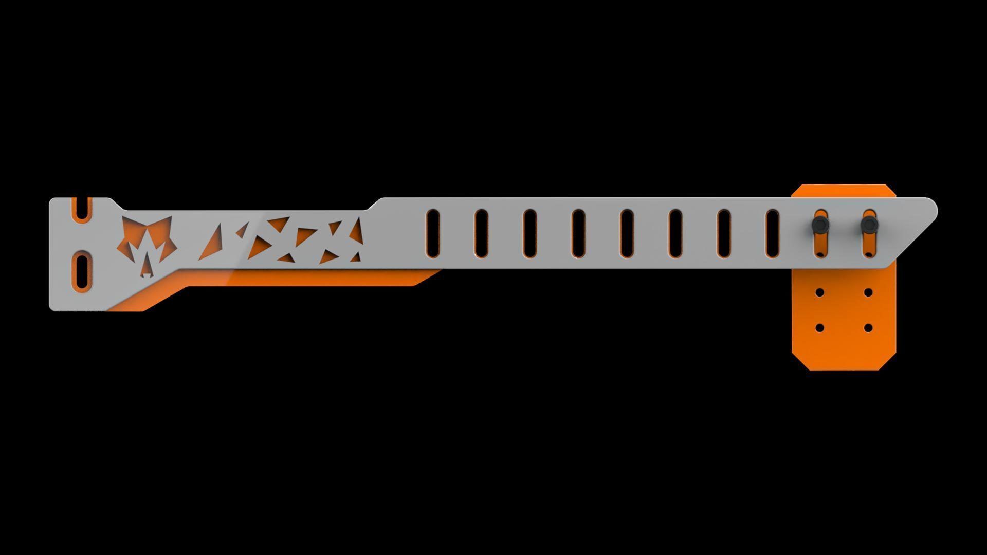 GPU Bracket - Stubborn Series - Wolf 3D model 3D printable | CGTrader