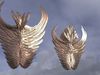 Angel Wing Shields 3D model | CGTrader