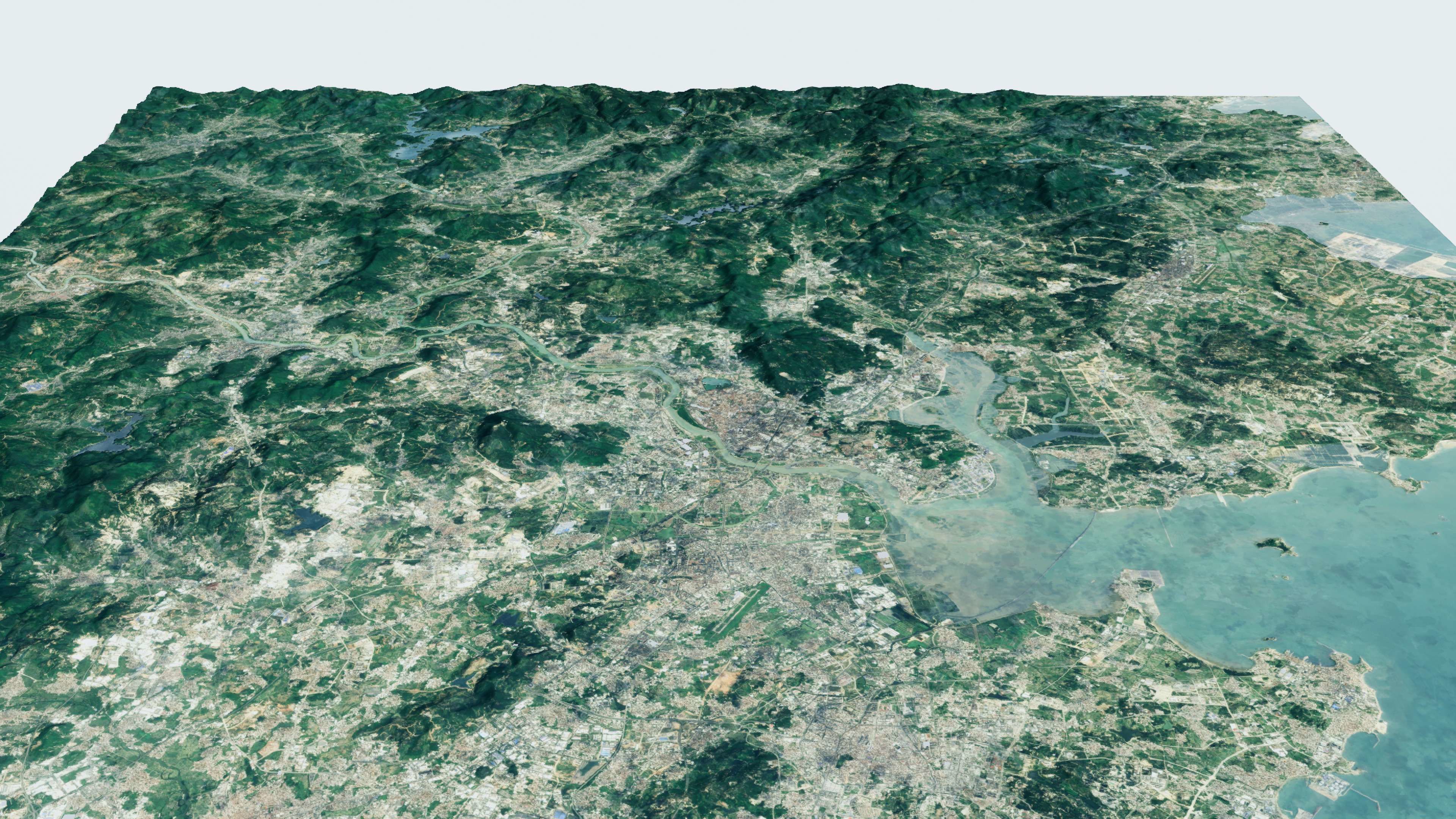 Quanzhou China City Landscape 3D Model 3D model | CGTrader